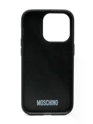 Moschino Graphic-print Iphone 14 Pro Case