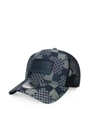 New Era Patterned Denim E-frame Red Bull F1 Trucker Cap