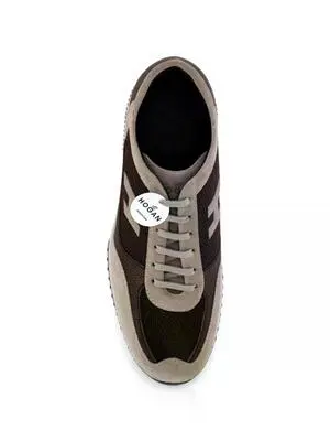Hogan Logo-patch Panelled Sneakers