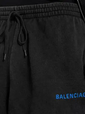 Balenciaga Logo-embroidered Oversized Track Pants