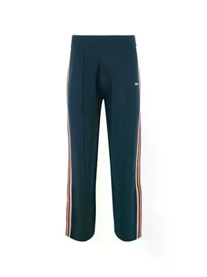 AUTRY Logo-embroidered Striped-trim Track Pants