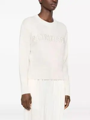 Patrizia Pepe Crew-neck Sweater - Neutrals