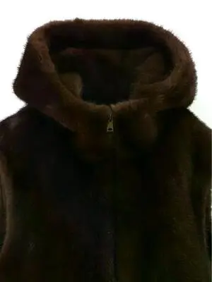 BULLY Faux-fur Hooded Gilet