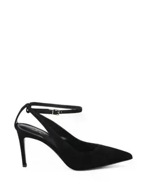 SERGIO LEVANTESI Pointed-toe Buckle-strap Pumps