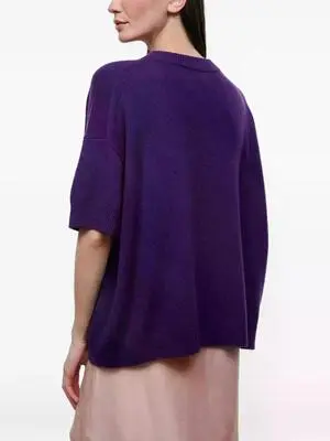 Staud Sorrento Short-sleeve Sweater