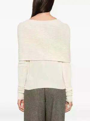 Ermanno Scervino Bow-detail Cashmere Sweater