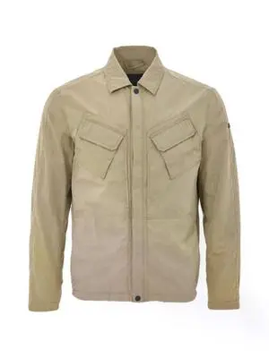 Paul & Shark Logo-patch Flap-pocket Jacket - Neutrals