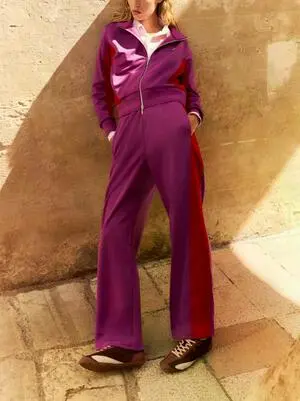 FILA Ventisei Straight-leg Track Pants - Purple