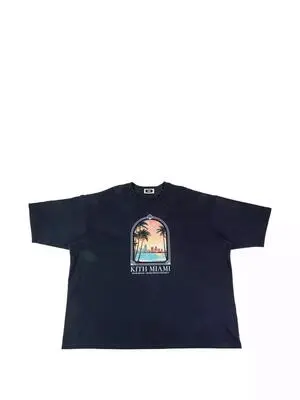 Kith Miami Nights Sunset Jones T-shirt - Blue
