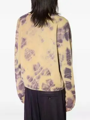 Liviana Conti Tie-dye Button-up Cardigan