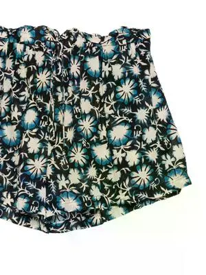 Ulla Johnson Floral-print Drawstring Shorts