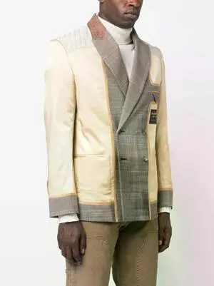 Moschino Panelled Double-breasted Blazer
