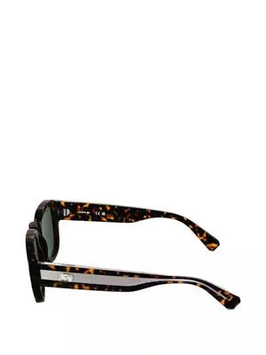 Lacoste Icons Acetate Round Glasses - Brown