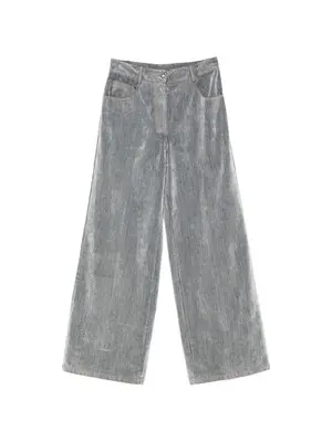 FORTE_FORTE Denim Cotton Jeans - Grey