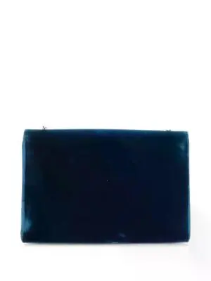 Saint Laurent Classic Monogram Tassel Velvet Small Crossbody Bag