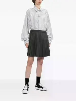 Mihara Yasuhiro Switch-front Striped Shirt