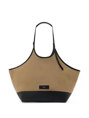 ALLSAINTS Large Siloh Canvas Tote Bag - Neutrals