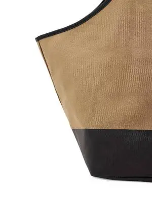 ALLSAINTS Large Siloh Canvas Tote Bag - Neutrals