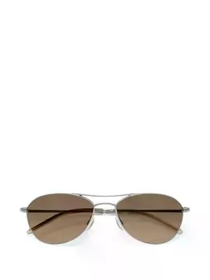 Oliver Spencer Aero Ii Pilot-frame Sunglasses
