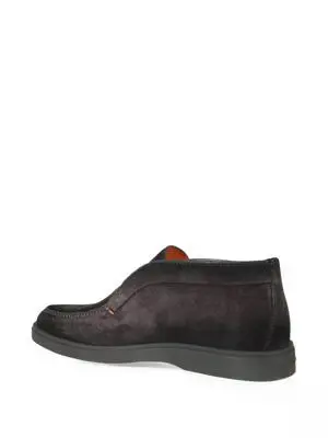 Santoni Dragon Calf Suede Desert Boots