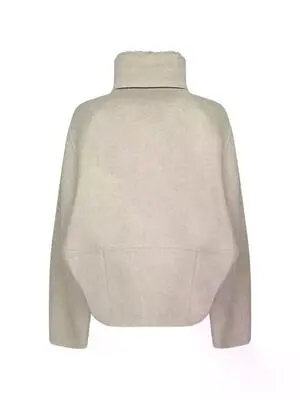 Brunello Cucinelli Shearling-lined High-neck Jacket