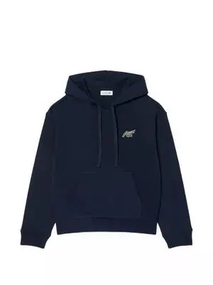 Lacoste Logo-patch Drawstring Hoodie
