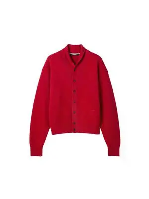 Jacquemus Shawl-collar Knitted Cardigan