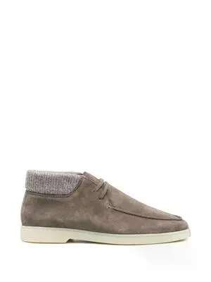 AURELIEN Suede Panelled Desert Boots