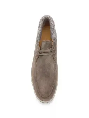 AURELIEN Suede Panelled Desert Boots