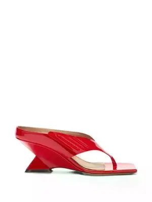 Attico Cheope Square-toe Sandals