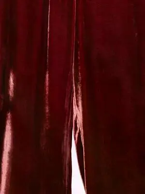 GENTRYPORTOFINO Velvet Palazzo Pants