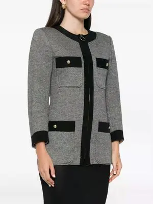 Moschino 1990s Zip-up Coat