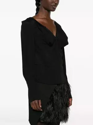 VIVIENNE WESTWOOD 2010s Draped V-neck Blouse