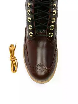 Timberland Brogue-detail Leather Boots