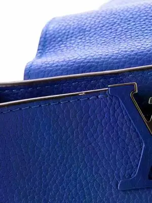LOUIS VUITTON Capucines Bag Leather Bb Satchel