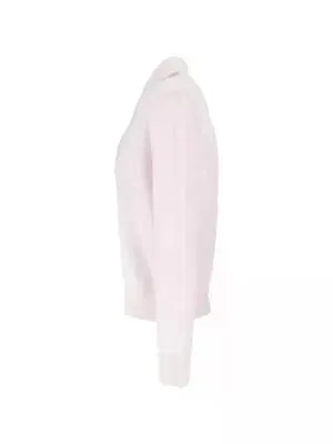 KANGRA Brushed Shawl-collar Sweater - Pink