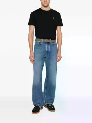 Polo Ralph Lauren Pony-embroidered T-shirt - Black
