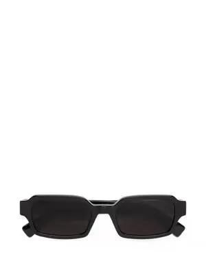 RETROSUPERFUTURE Carino Rectangle-frame Sunglasses - Black