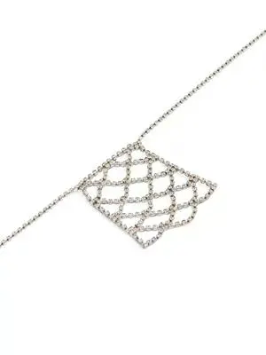 Isabel Marant Étoile Thalia Crystal-embellished Necklace - Silver