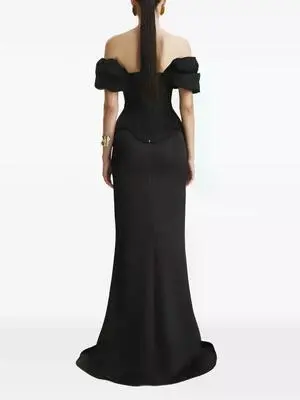 BENEDETTO Off-shoulder Panelled Corset