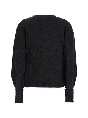 TWINSET Long-sleeve Wool Sweater - Black