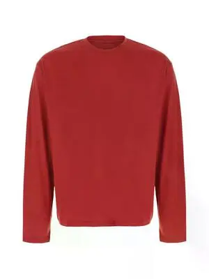 TONYWACK Crew-neck Long-sleeve Sweater - Red