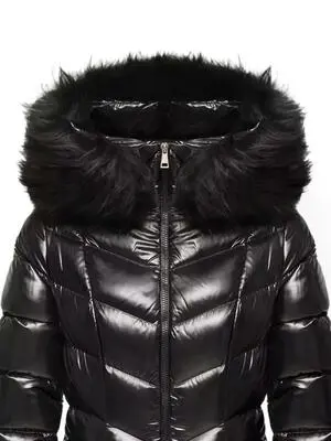 Moncler Fulmarusse Faux-fur Trim Coat