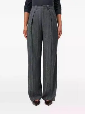 DRYKORN Aduct Pinstripe-pattern Trousers