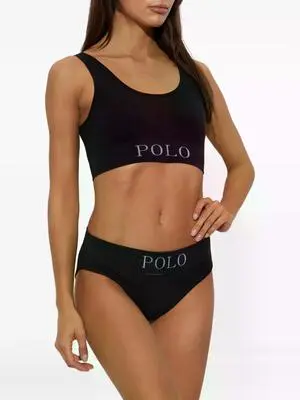 Polo Ralph Lauren Logo-print Ribbed Bra