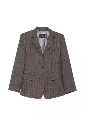 Etro Patterned Single-breasted Jacket