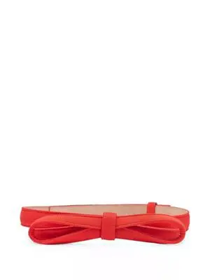 Carolina Herrera Bow-detail Belt - Red