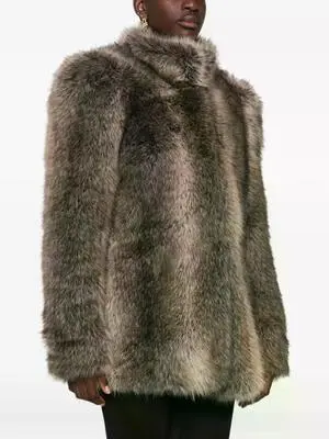 THE FRANKIE SHOP Delia Padded-shoulder Jacket