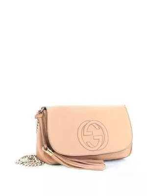 Gucci Soho Chain Leather Medium Crossbody Bag