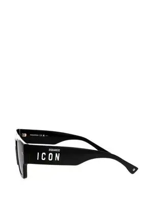 Dsquared2 Icon Logo-plaque Rectangle-frame Sunglasses